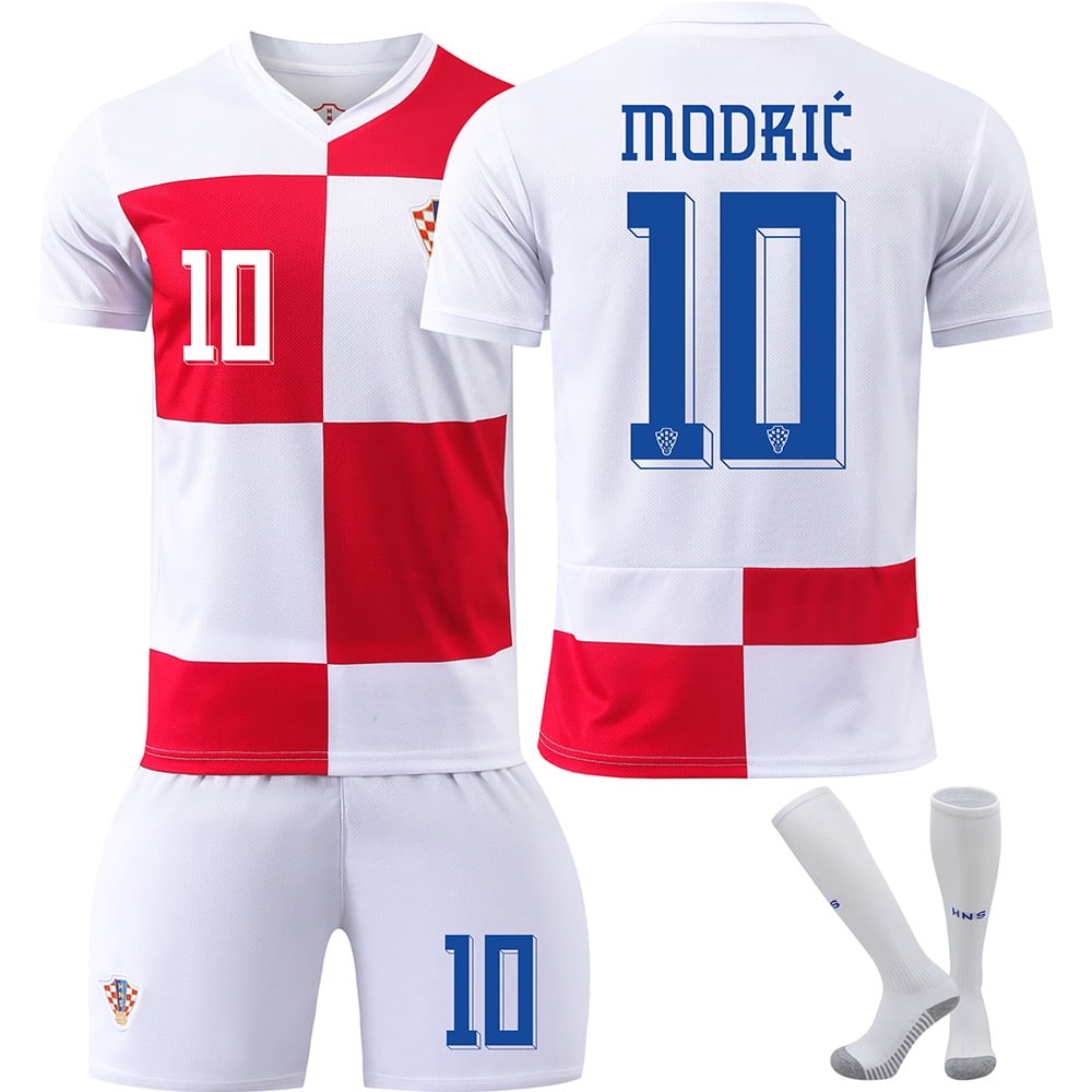 24/25 Croatia Home Soccer Activewear No.10 MODRIC Fans Training ...