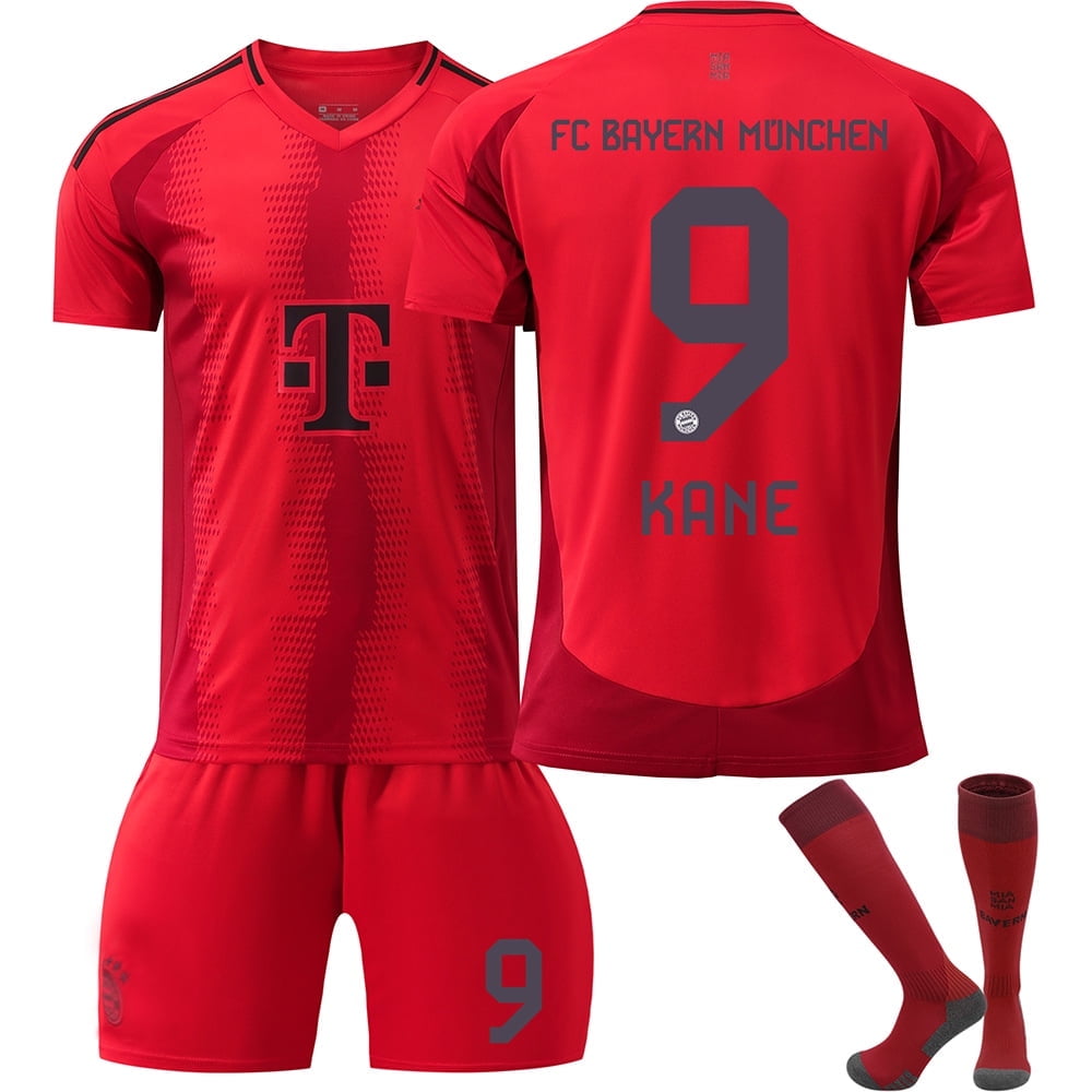 24/25 FC Bayern Home Soccer Activewear No.9 KANE Fans Training Football ...