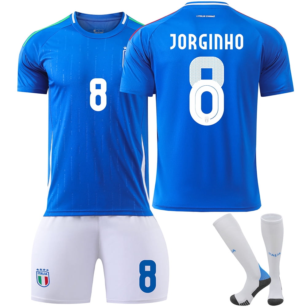 24/25 France Home Soccer Activewear No.8 JORGINHO Fans Training ...