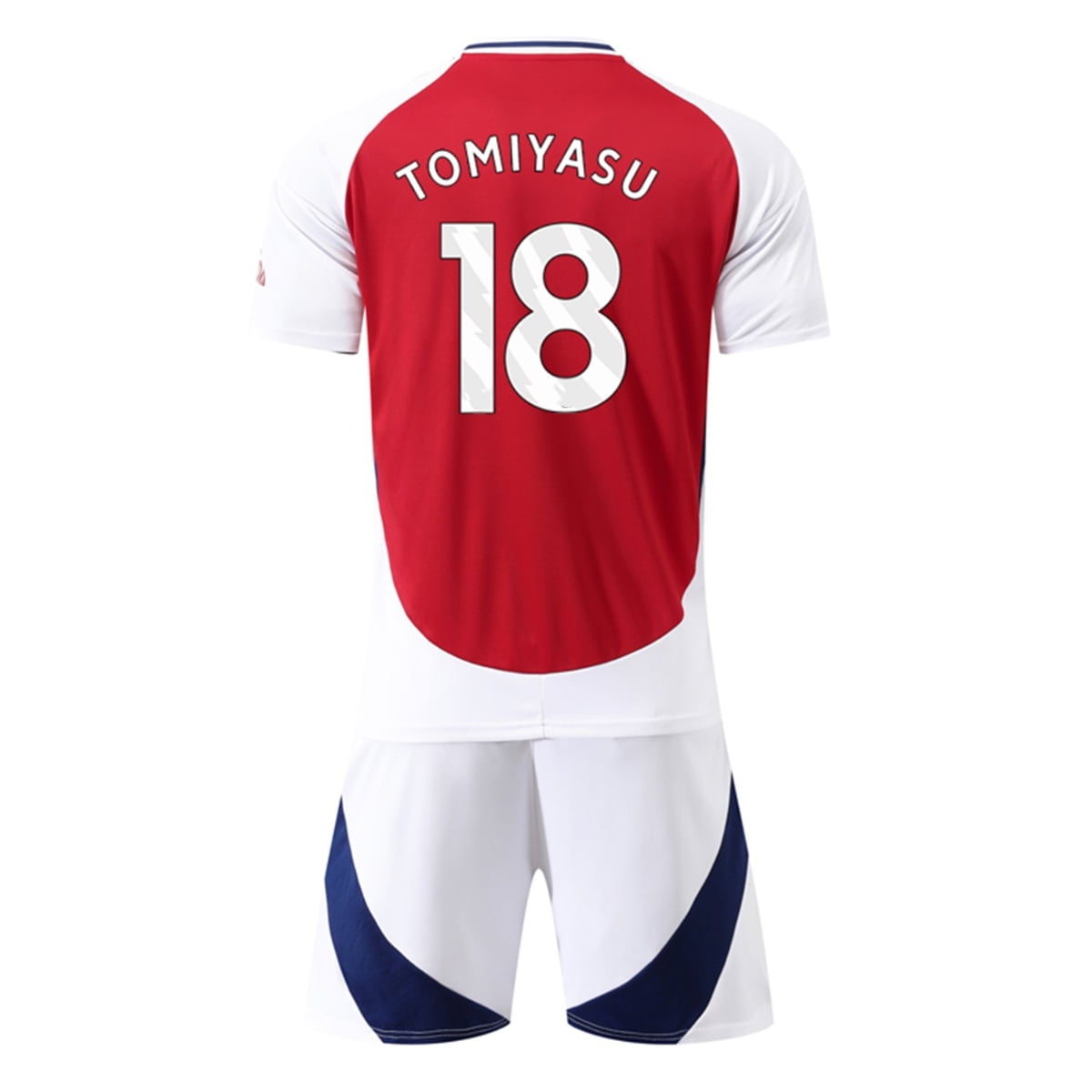 24/25 Home Red Activewear No.18 Tomiyasu Soccer Fans Training Shirt ...