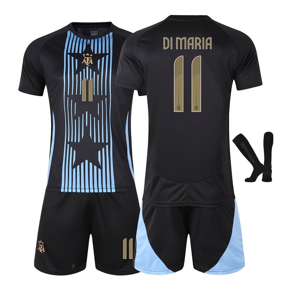24/25 La Albiceleste Soccer Activewear No.11 DI MARIA Fan Training ...
