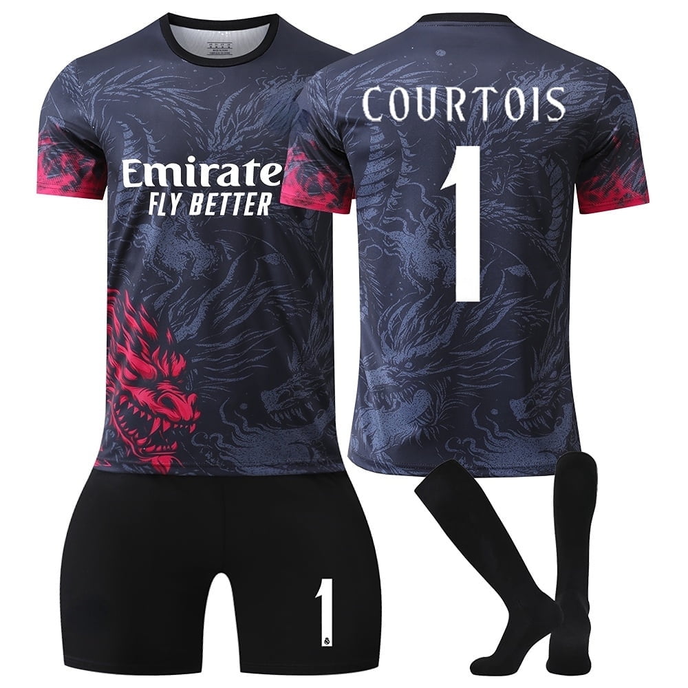 24/25 Madrid Popular Dragon Pattern Special Edition Soccer Activewear ...
