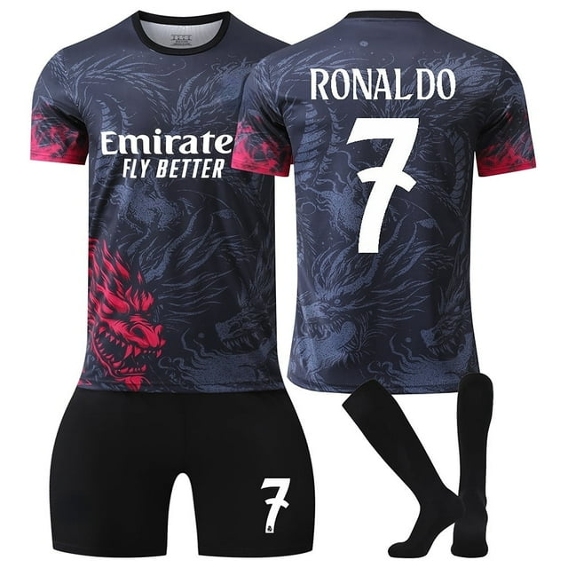 24/25 Madrid Popular Dragon Pattern Special Edition Soccer Activewear ...