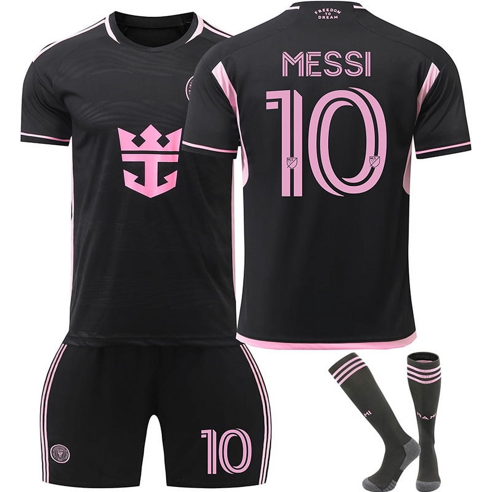 24/25 Miami Away Soccer Activewear No.10 ME_SSI Fans Training Football ...