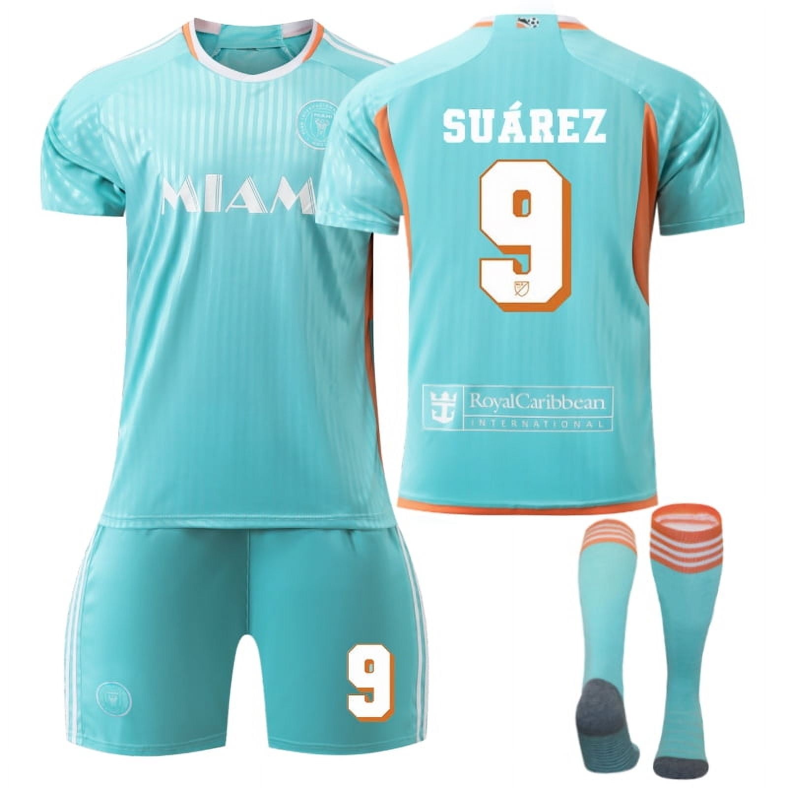 24/25 Miami The second away Activewear No.9 SUAREZ Fans Training ...