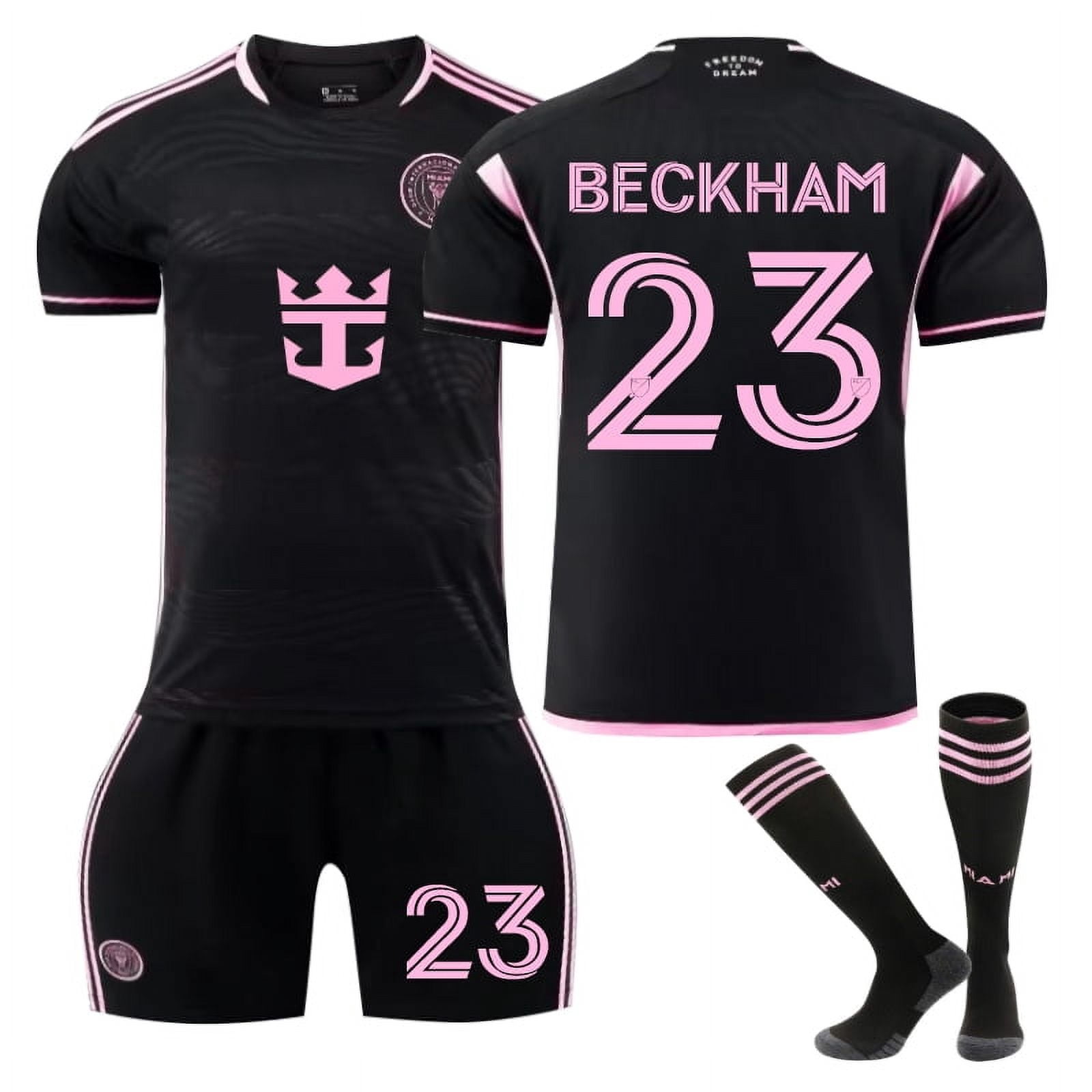 24/25 Miami away Activewear No.23 BECKHAM Fans Training Football ...