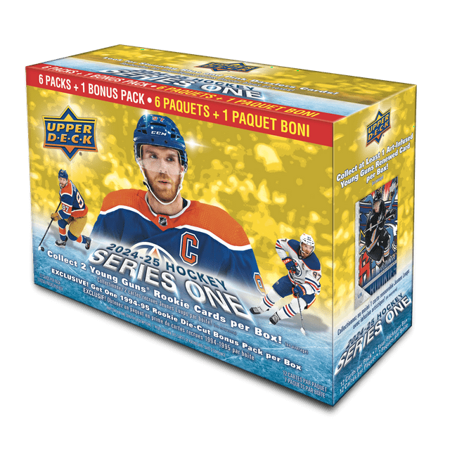 2024-25 Upper Deck Series 1 Hockey Trading Cards Mega Box - Walmart.com