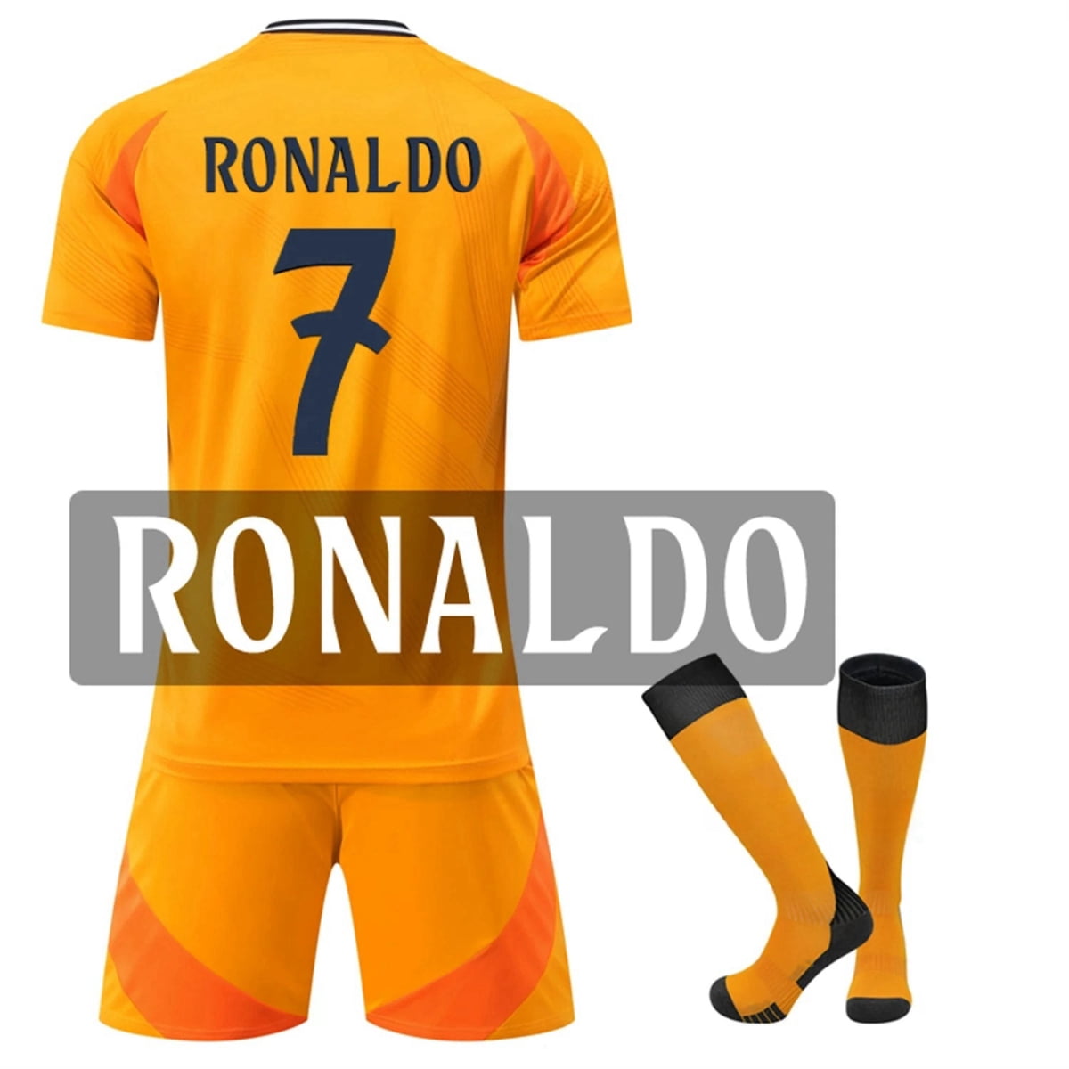 24/25 Orange Away Soccer Activewear Printing #7 R Football Fans ...