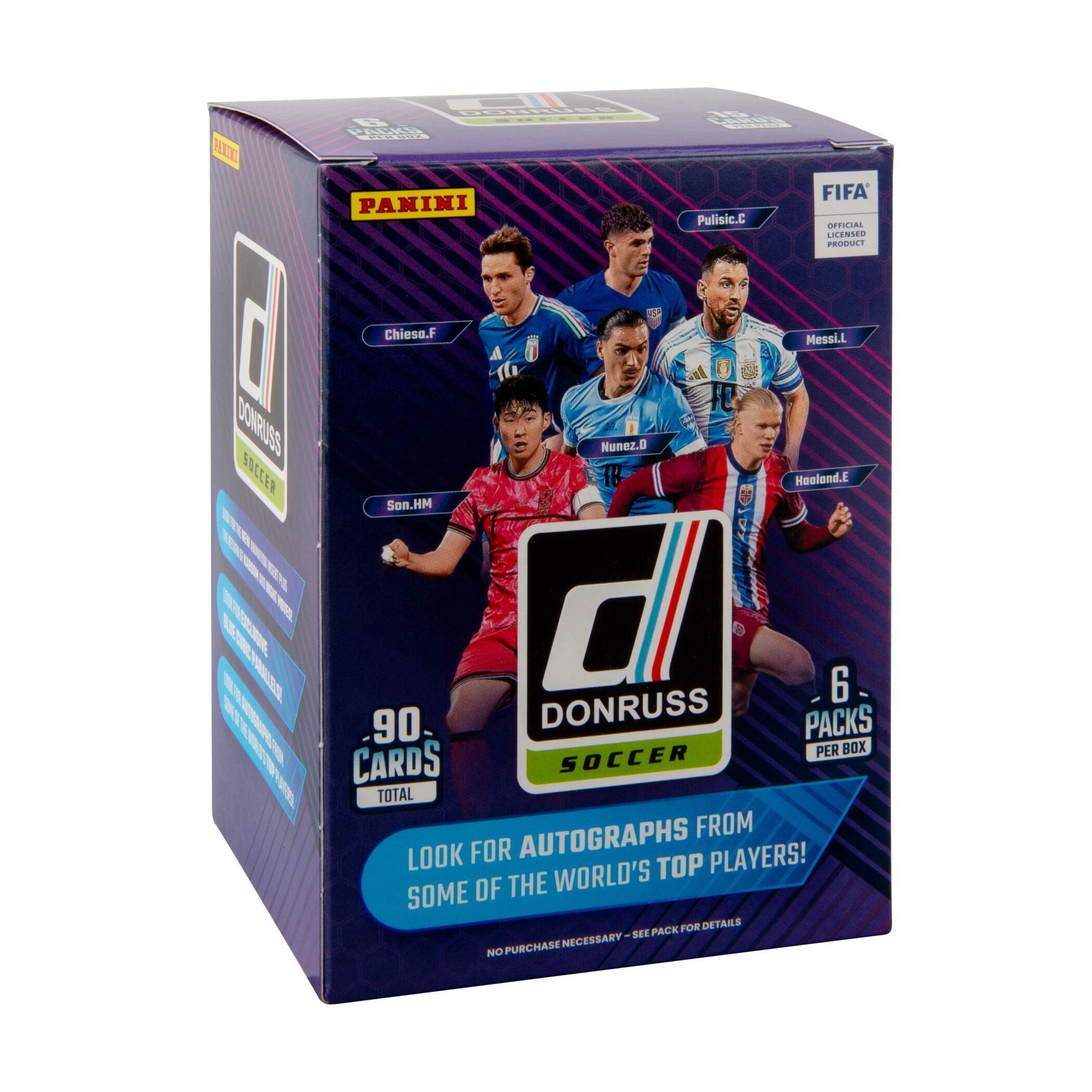 2024-25 Panini FIFA Donruss Soccer Trading Cards Blaster Box - Walmart.com