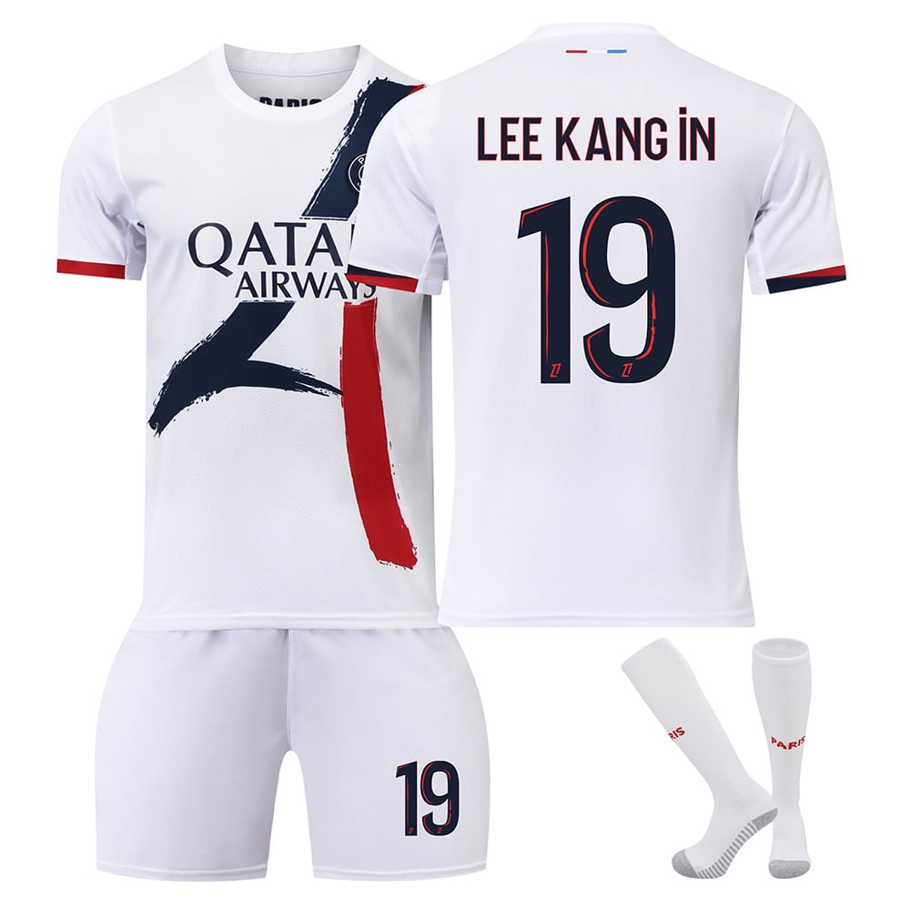 24/25 Paris Away Soccer Activewear No.19 LEE KANG IN Fans Training ...