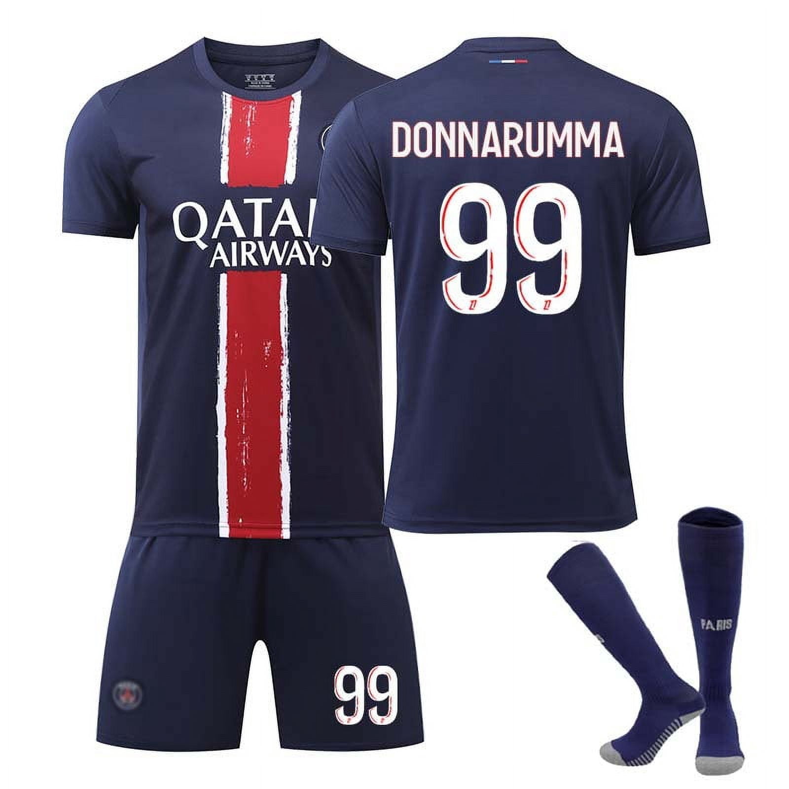 24/25 Paris Home Football Jersey No.99 Donnarumma Soccer Training Suits ...