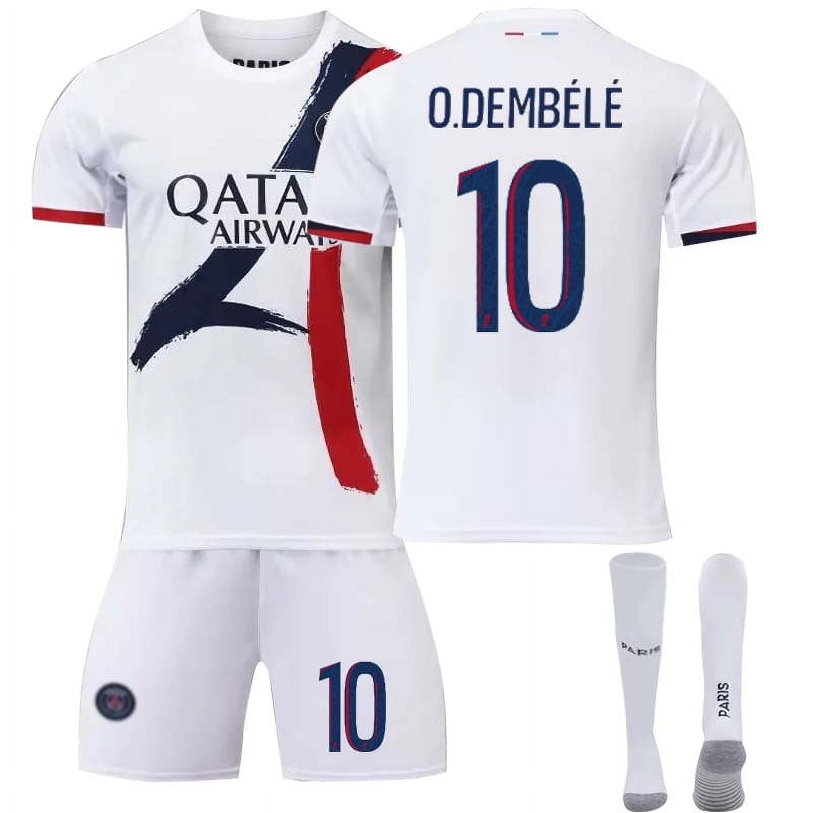 24/25 Paris away jersey No.10 O.Dembele Soccer Training Suits Adult and ... 24/25 Paris away jersey No.10 O.Dembele Soccer Training Suits Adult and ...