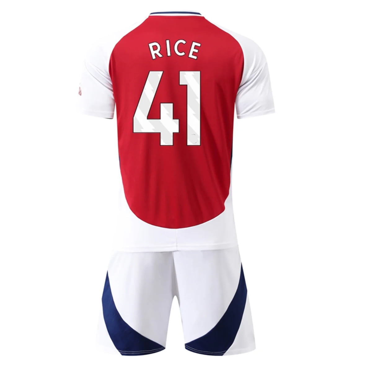 24/25 Red Home Soccer Activewear No.41 Rice Football Fans Training ...