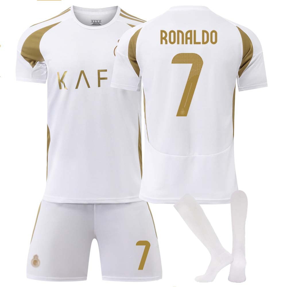 24/25 Riyadh Victory Second Away Football Jersey No.7 Ronaldo Soccer ...