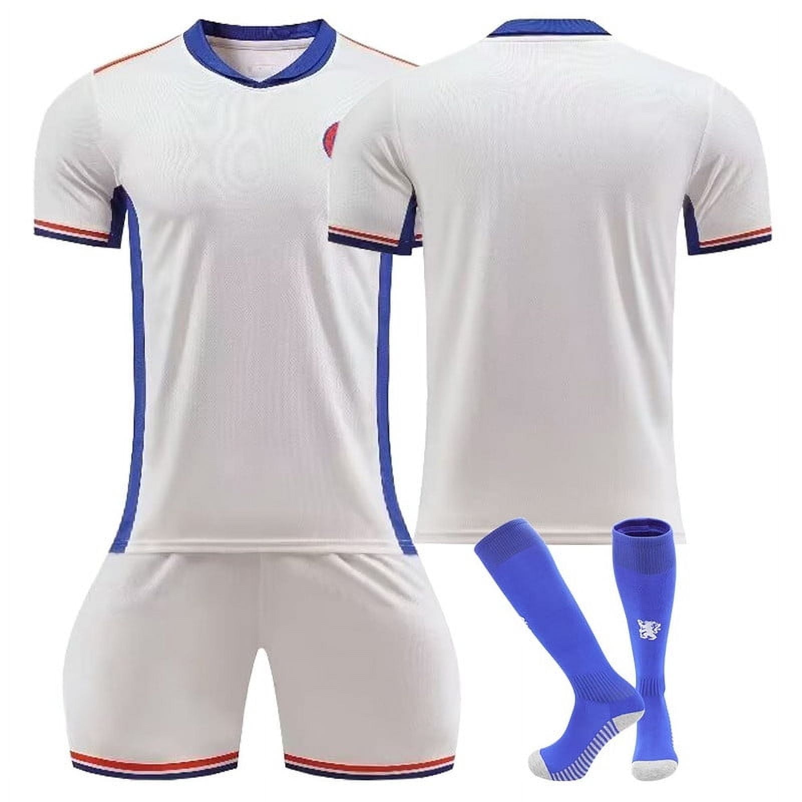 24/25 The Blues Away Light Grey Soccer Uniform No Number Fans Training ...