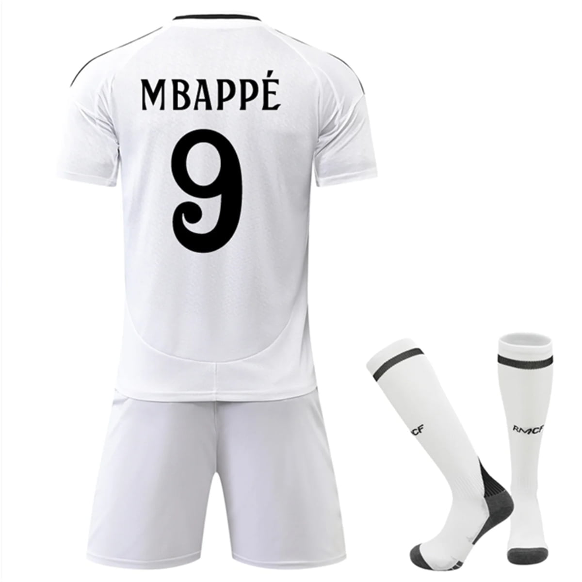 24/25 White Home Activewear Soccer No.9 Mbappe Fans Training Football ...
