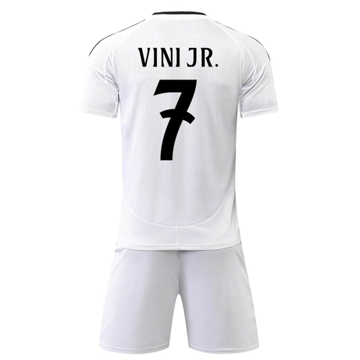 24/25 White Home Soccer Activewear No.7 Vini Jr Football Fans Training ...