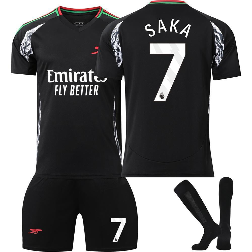 24-25 season Arsenal Home/Away Soccer Activewear No.7 SAKA Fans Training Football Jerseys Kits ...