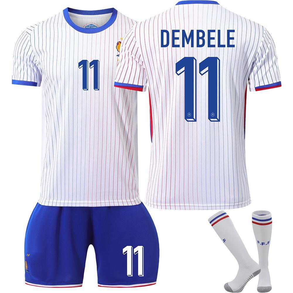 24-25 season France Home/Away Soccer Activewear No.11 DEMBELE Fans ...