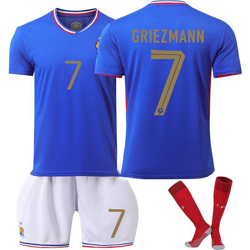 24-25 season France Home/Away Soccer Activewear No.7 GRIEZMANN Fans ...