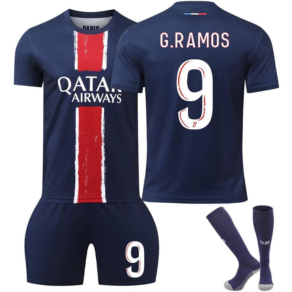 24-25 season Paris home/Away Soccer Activewear No.9 G.RAMOS Fans ...