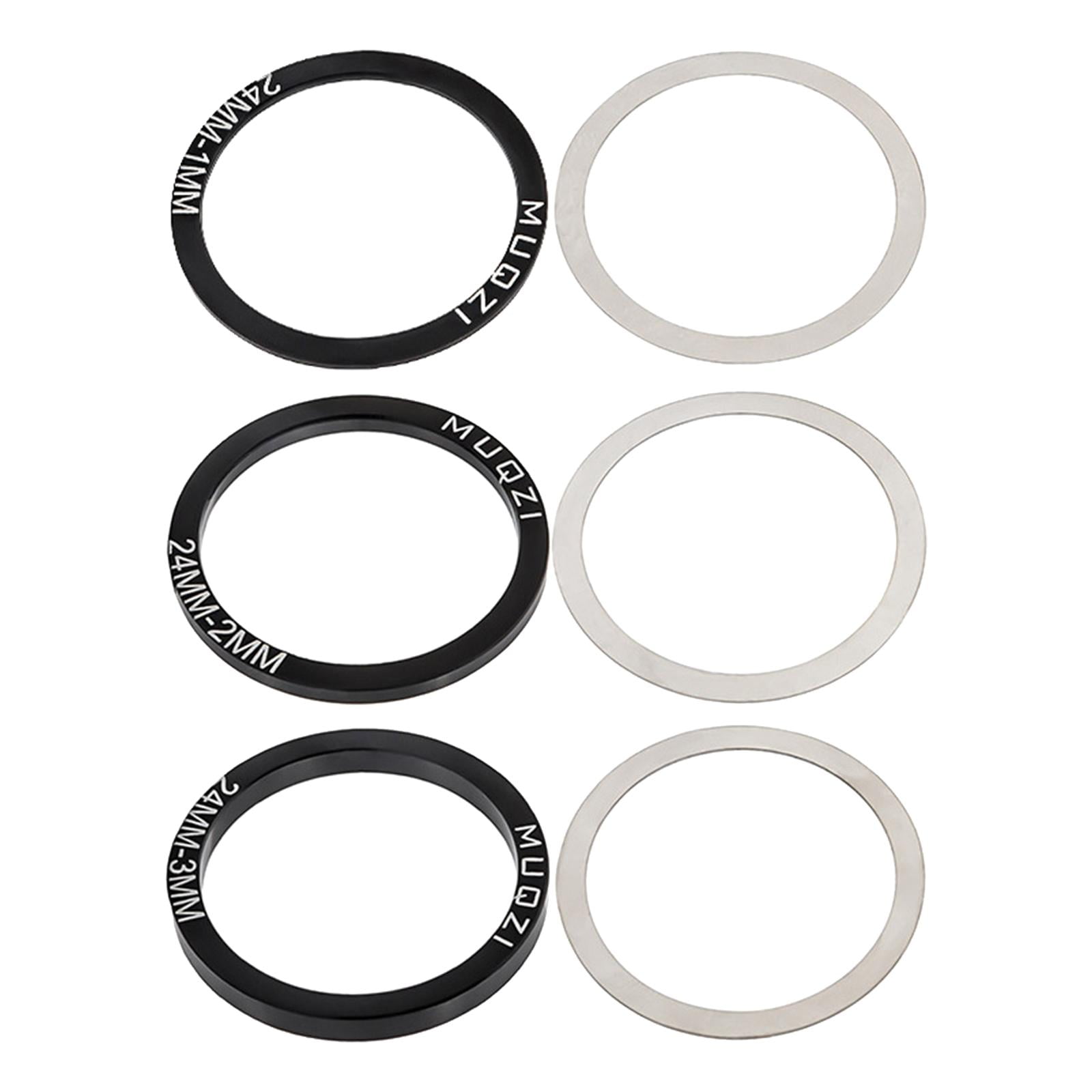24/29/30mm 6Pack Spacer Crankset Shim Washers Parts Crank Crankset ...