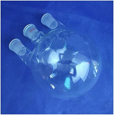 24/29 Glass Three-Necked Round-Bottom Flask,Flask Round Bottom with ...