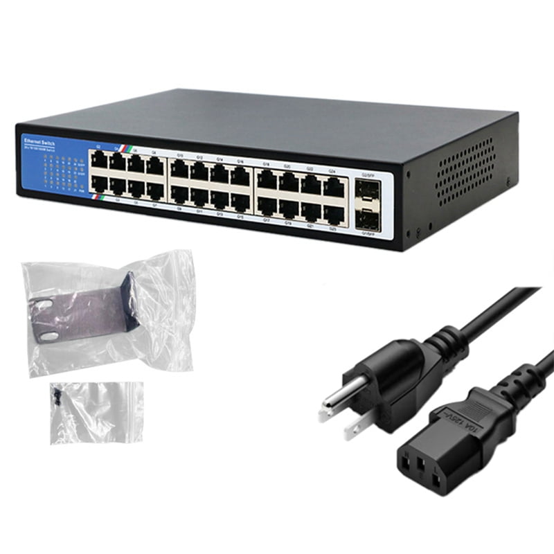 24+2SFP Gigabit Switch Ethernet Switch 10/100/1000Mbps Network Switches ...