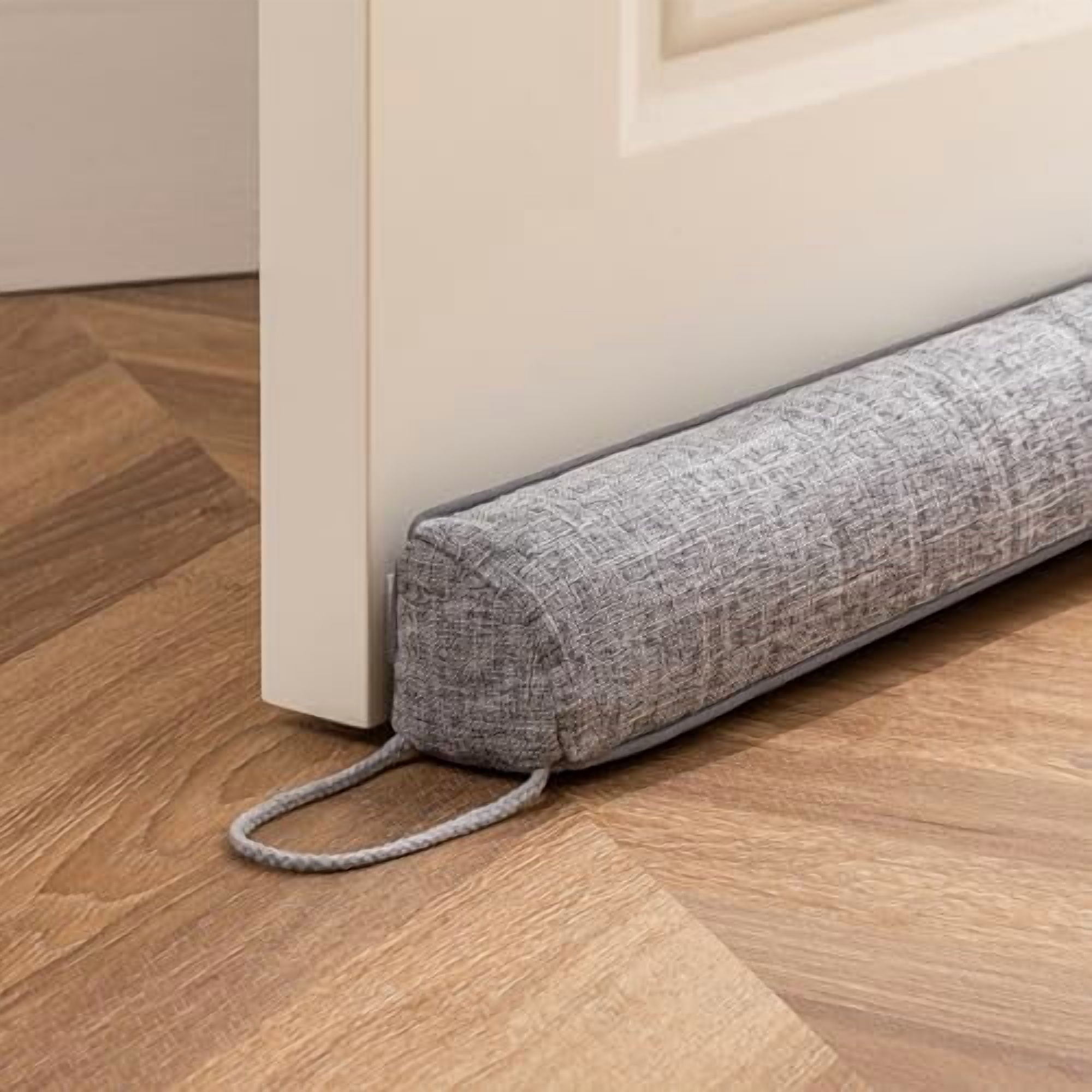 24" Heavy Duty Door Draft Stopper, Sturdy Linen Sound Proof and Draft ...