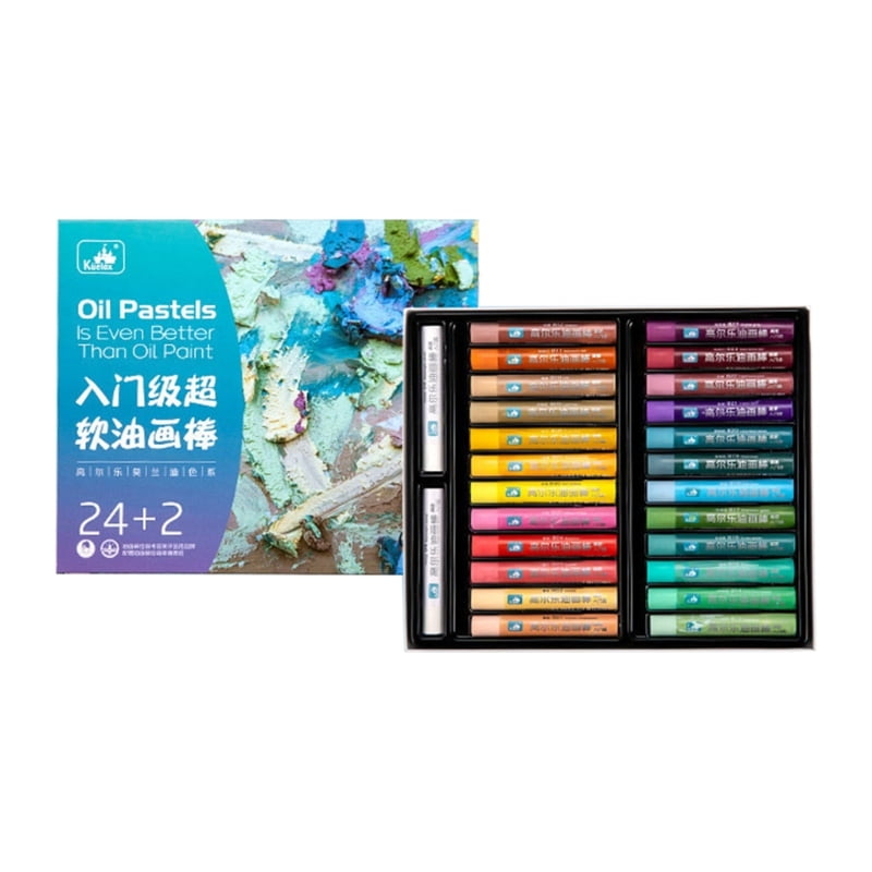 24/36/48 Color Arts Soft Oil Pastels Set, Assorted-Colors Painting Oil ...