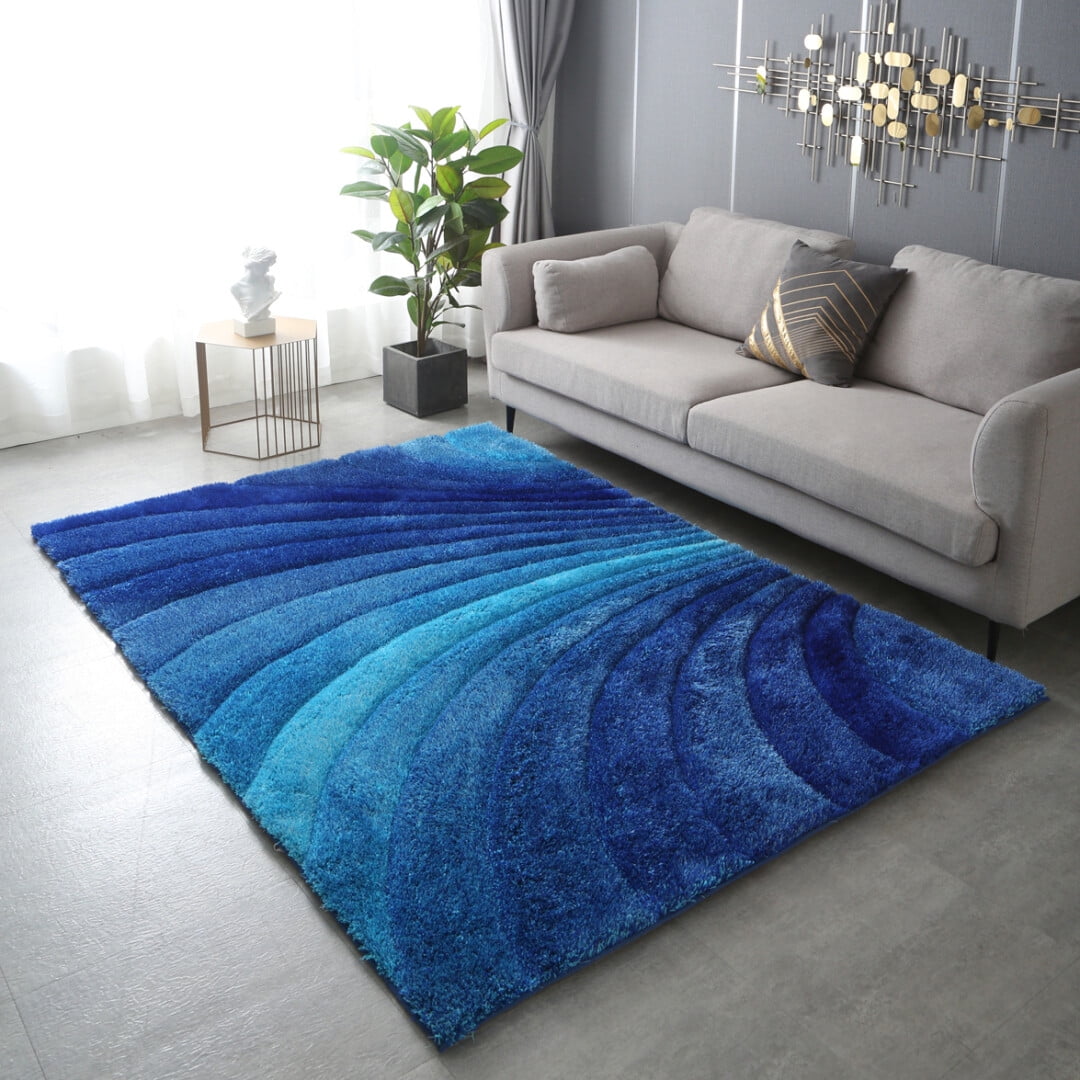 24"*36" Hand Tufted Area Rug, 3D Shaggy Fluffy Non-Slip Carpets for ...