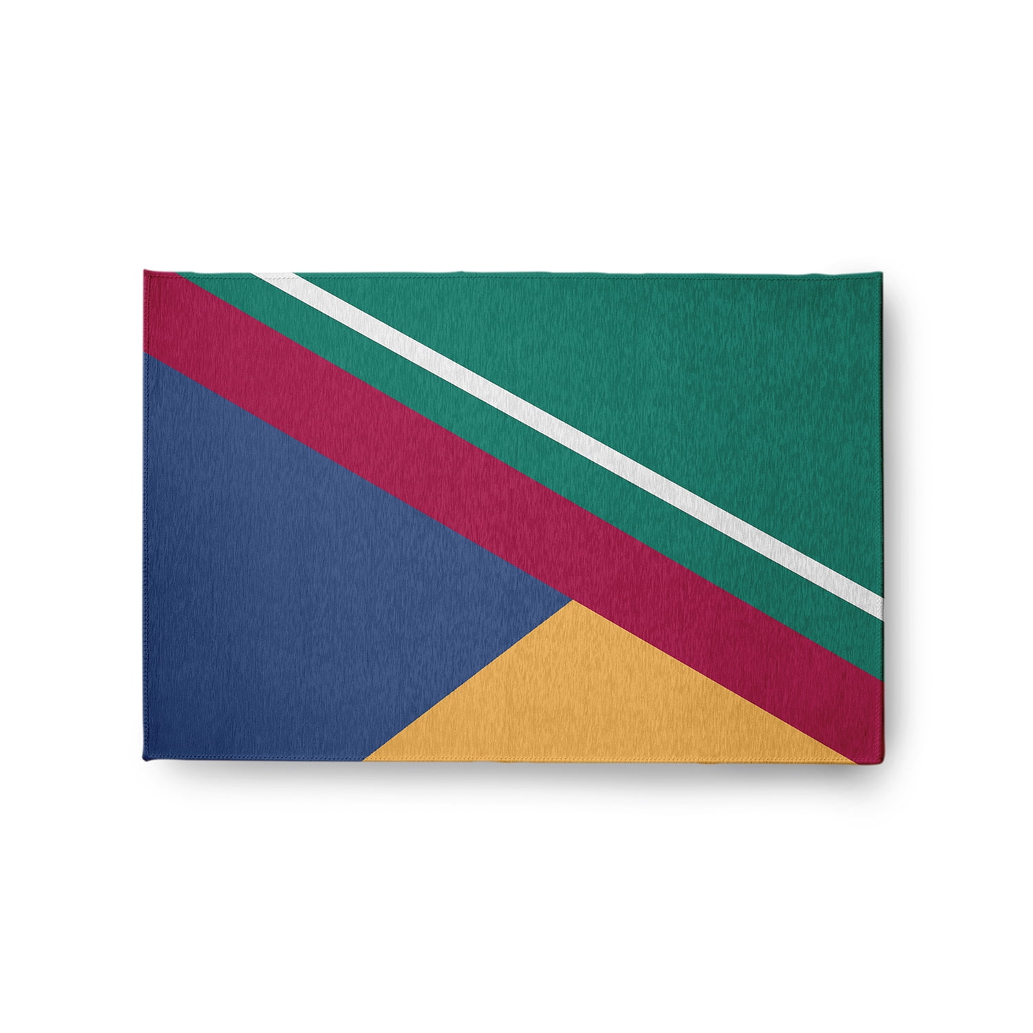 24" 36" Simply Daisy Bold Shapes Modern & Contemporary Chenille Area ...