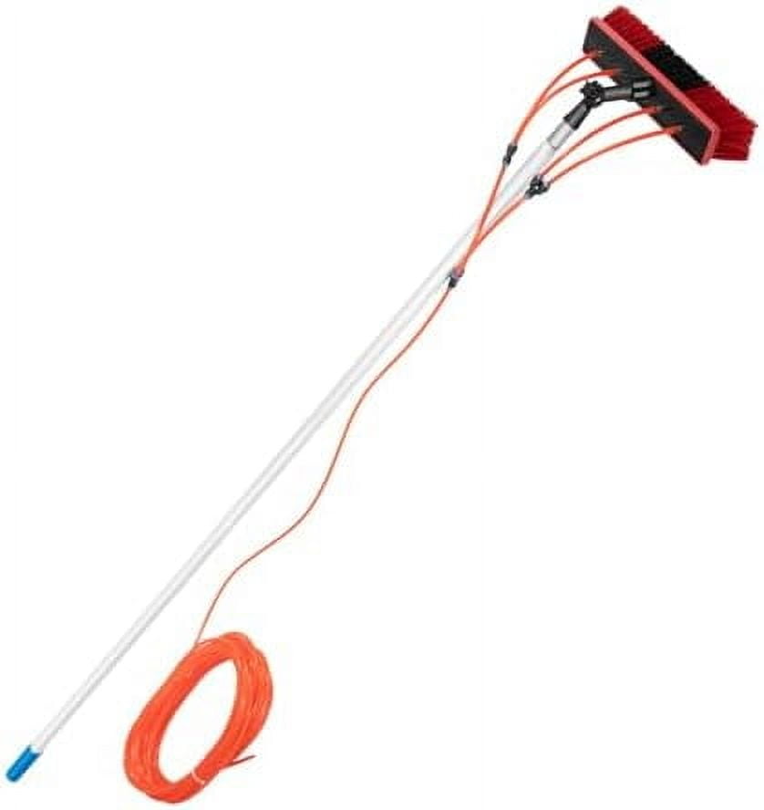 24.3FT Solar Panel Cleaner Window Washing Kit with Extension Pole Water ...
