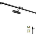 24.4" Wireless Picture Lights, Rechargeable Battery Art Display Light ...