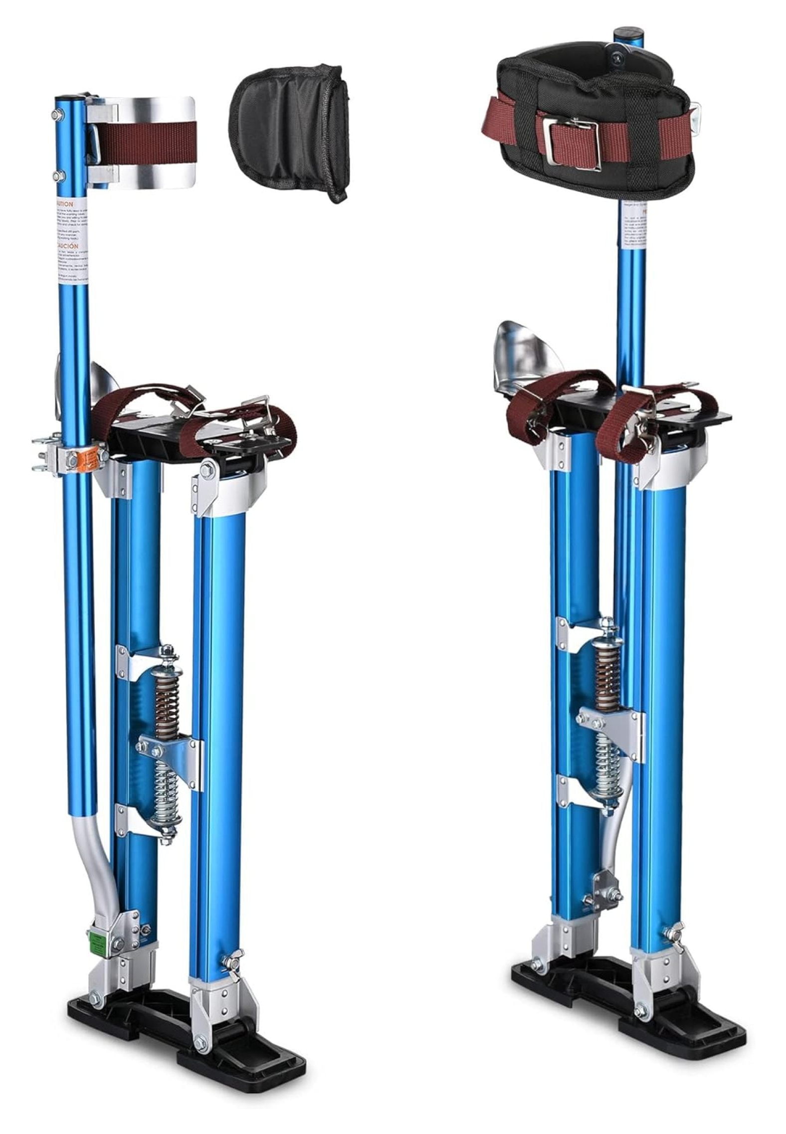 24"-40" Drywall Stilts Adjustable Aluminum Tool Work with Leg Pad ...