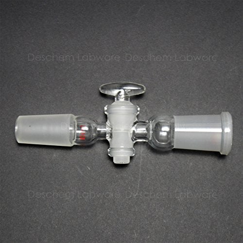 24/40,Glass-Adapter,with Ground Cone & Socket,Glass Stopcock,Lab Valve$$Other - Walmart.com