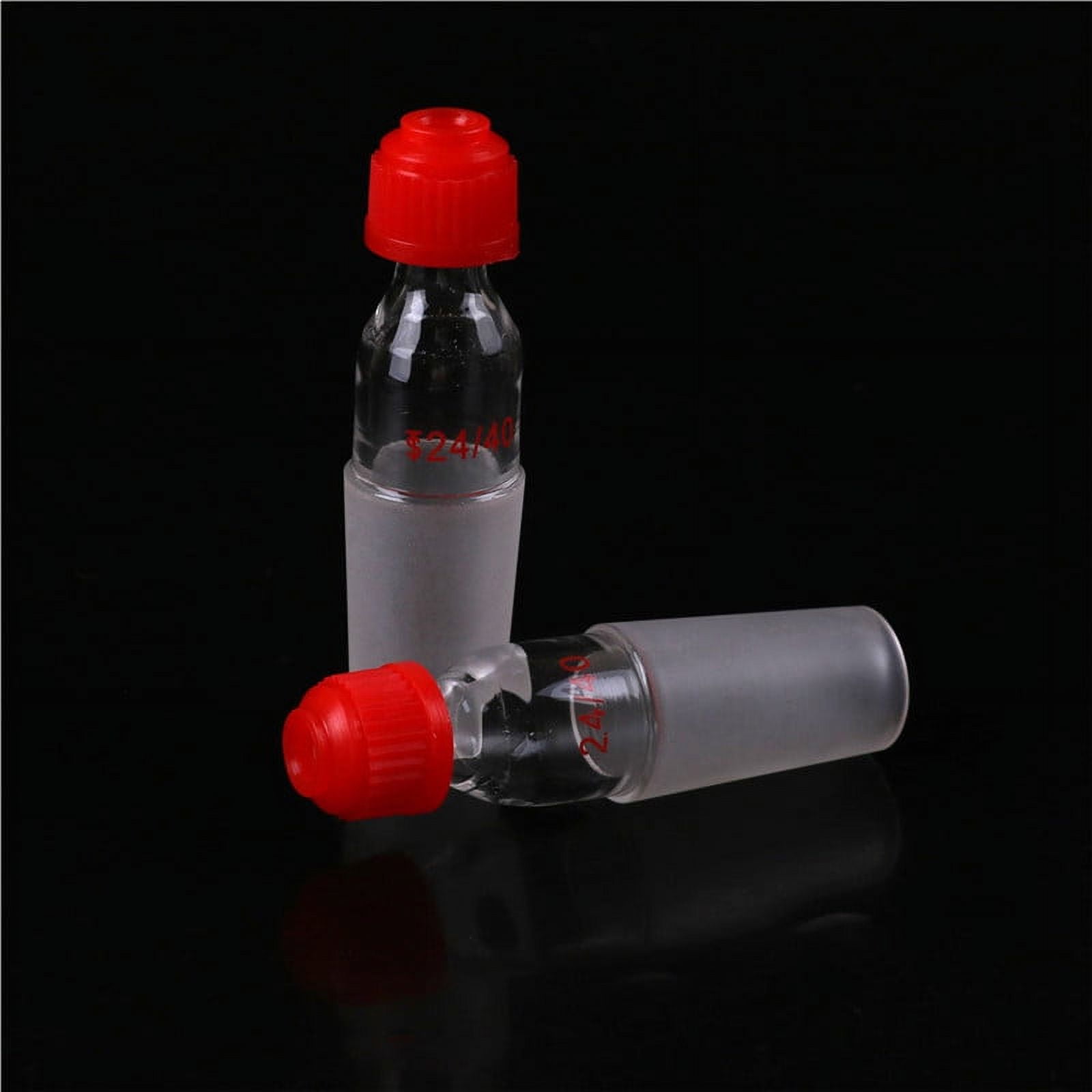 24/40 New Glass Thermometer Adapter W/Thread Ground Scock Joint Lab ...