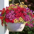 24/48 Bundles UV Resistant Artificial Daisy Flowers, Colorful Faux ...
