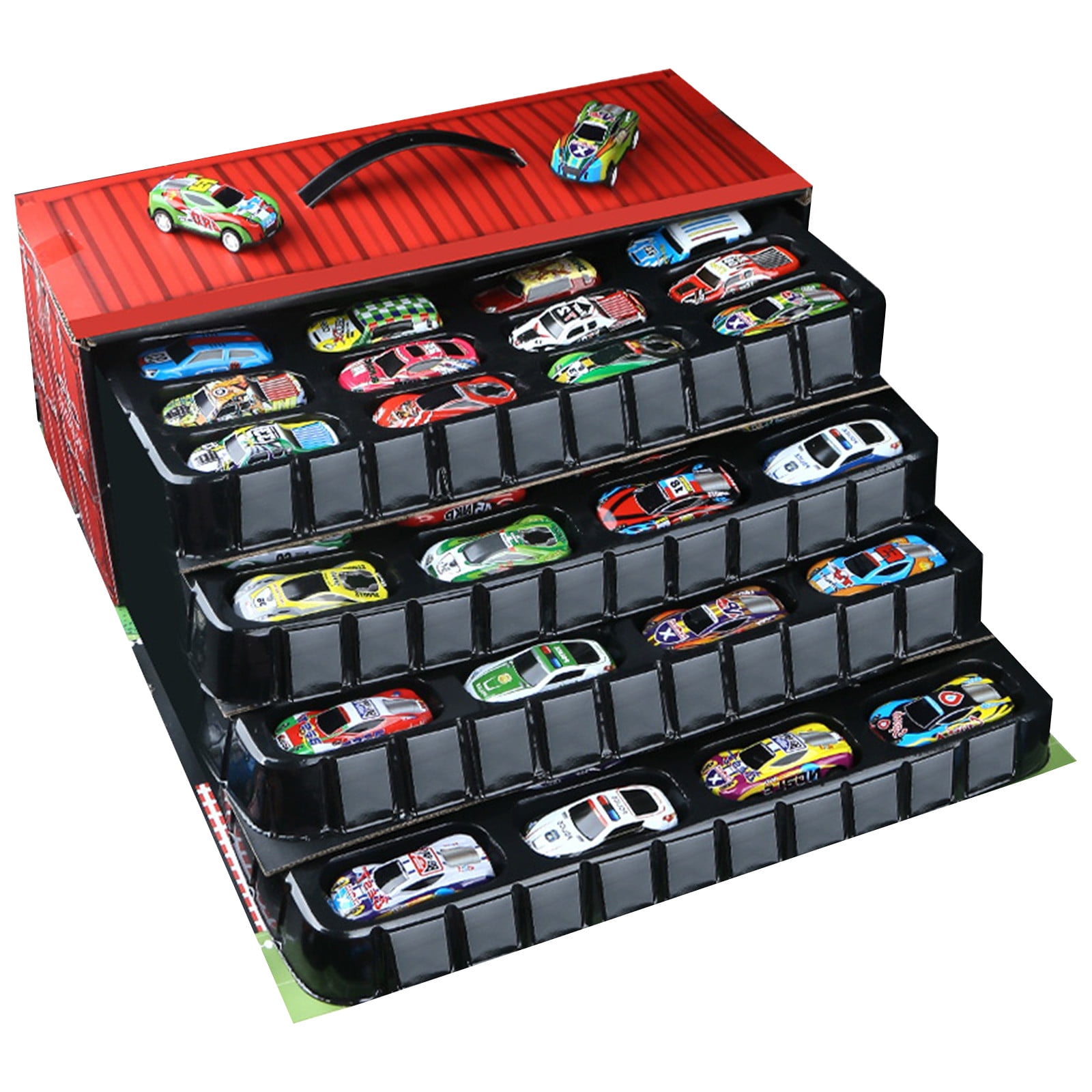 24/48 Mini Alloy Pull Back Racing Cars Set, Friction Powered Die Cast ...