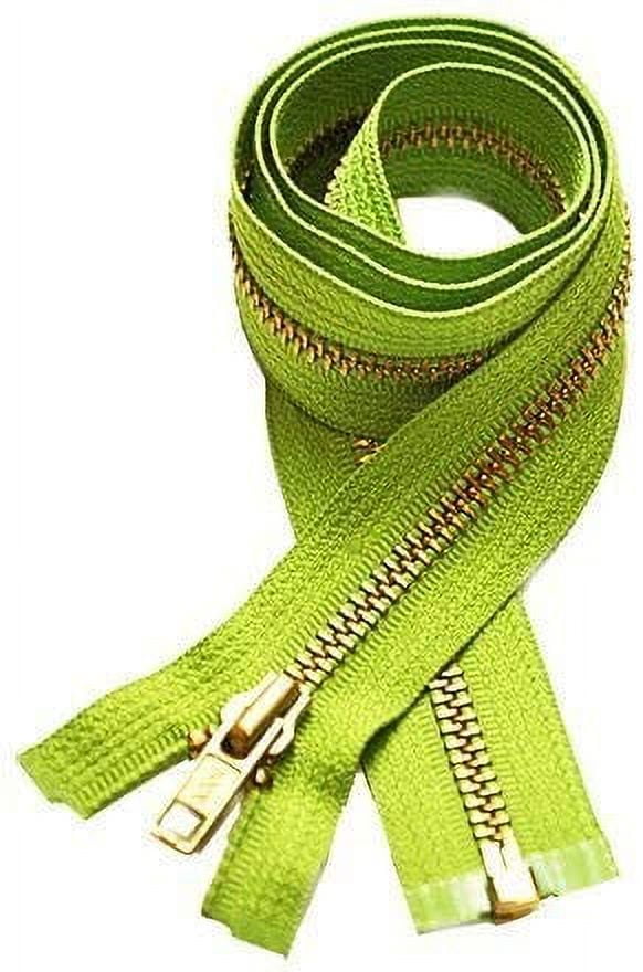 24" #5 Brass Metal Separating YKK Medium Weight Jacket Zipper - Choose ...