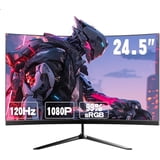 24.5 Inch FHD (1920x1080) 120Hz Curved Gaming , 3000R Curvature VA ...