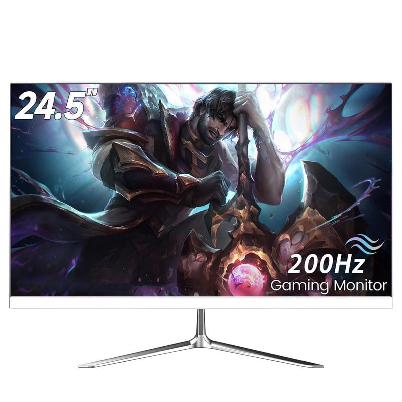 24.5 Inch Gaming Monitor, 200hz PC Monitor FHD 1080P Frameless Computer ...