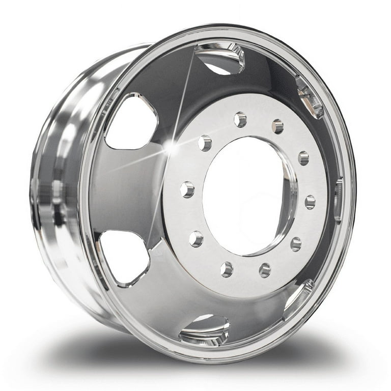 Polished Aluminum Truck Wheels