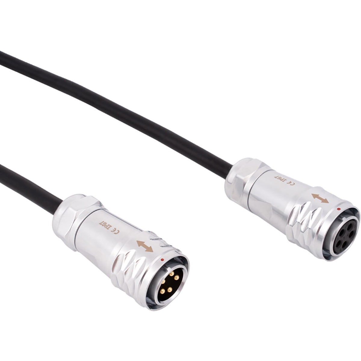 Aputure 24.6' 5-Pin Weatherproof Head Cable for LS 600 Pro Series Light ...