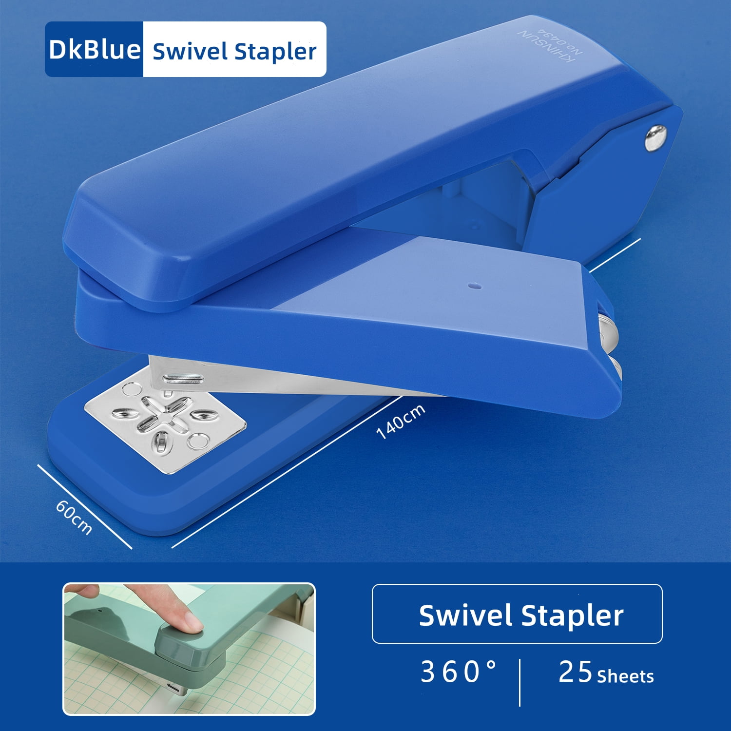 24/6 Staples Durable Stapler Swivel Stapler Manual Office Paper Binding ...