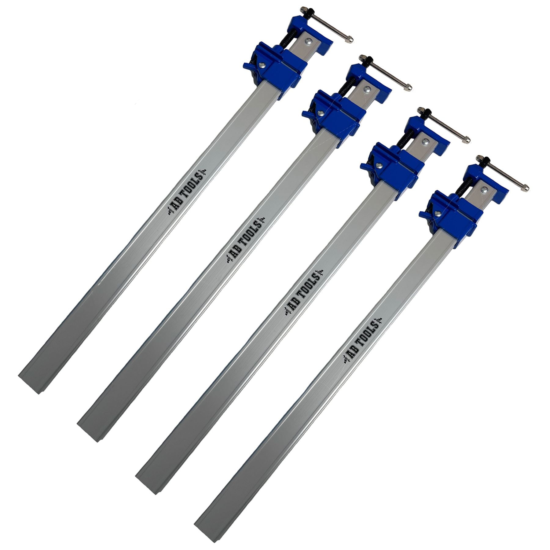 24" 600mm Aluminium Sash Clamp Grip Bench Work Holder vice Slide Clamp ...