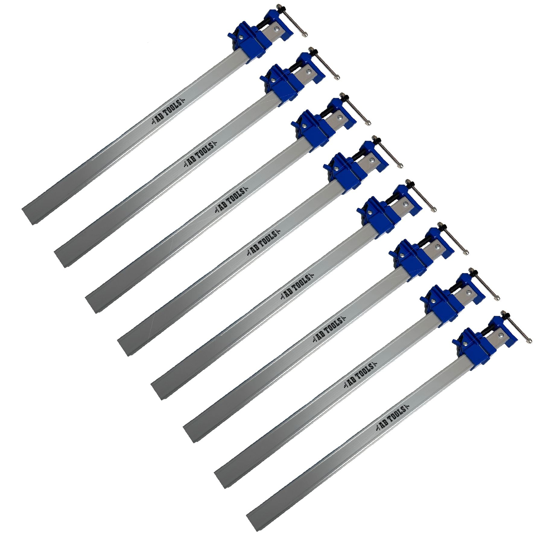24" 600mm Aluminium Sash Clamp Grip Bench Work Holder vice Slide Clamp ...