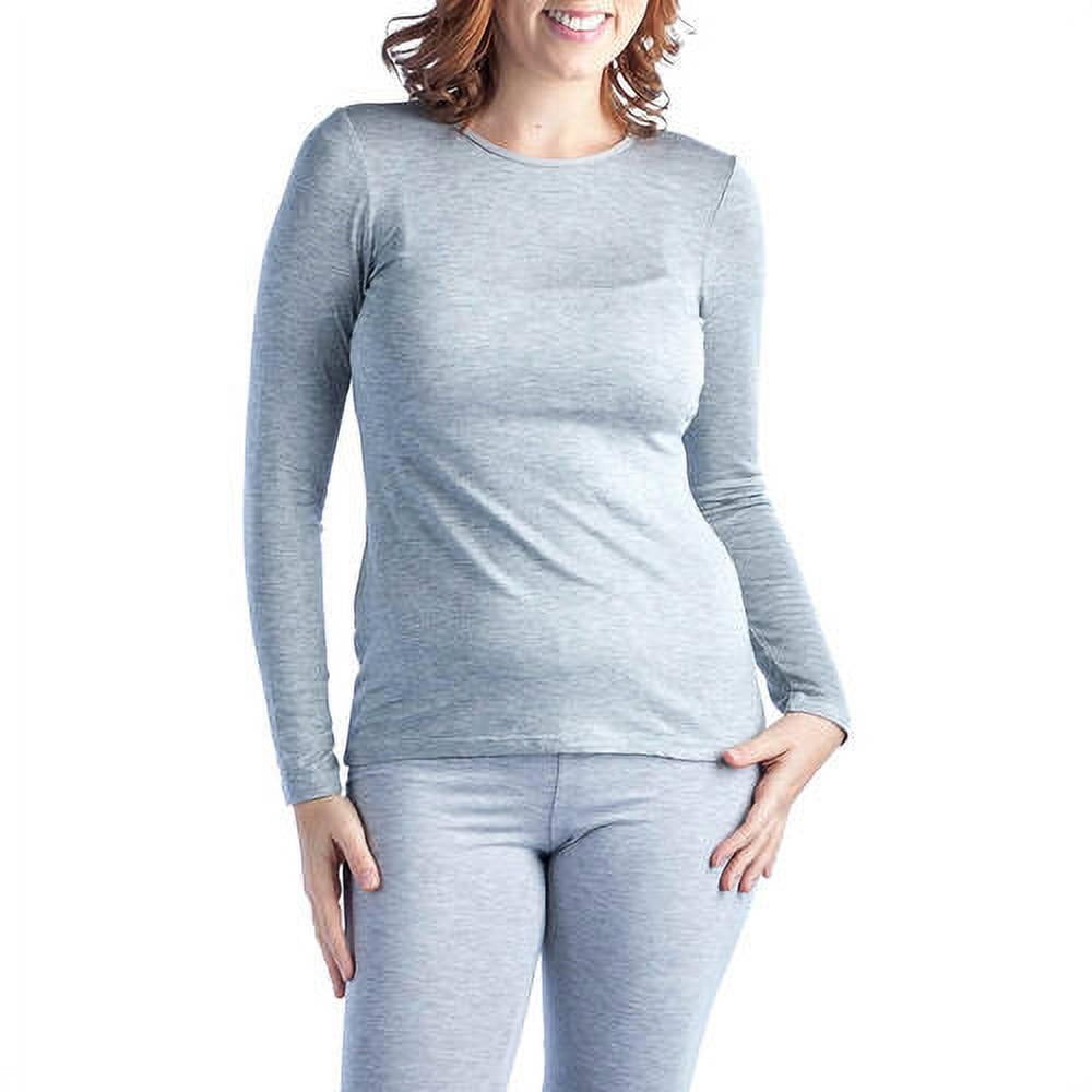 24/7 Comfort Apparel women's Long Sleeve Knit Top - Walmart.com