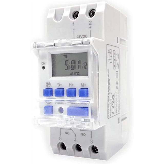 24 - 7 Day Timer Gate Timer Programmable Electronic Timer will operate ...