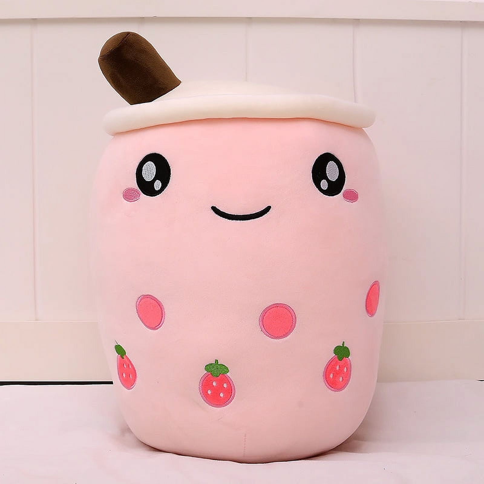 24/70CM Real-life Bubble Tea Plush Toy Boba Milk Tea Plushie Toy Soft ...